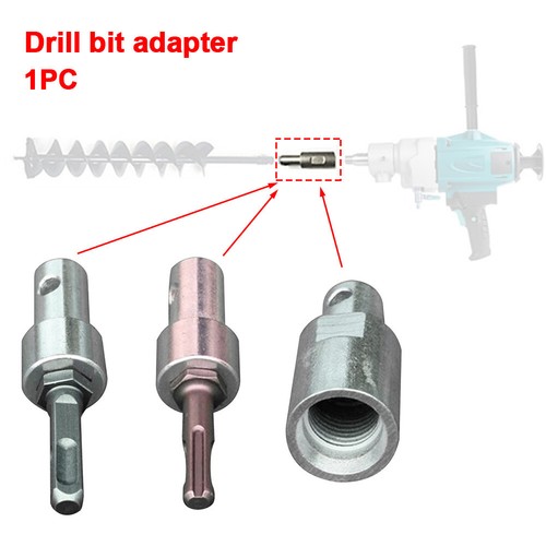 Shank Drill Bit Adapter Earth Auger Universal Durable Converter DIY ...