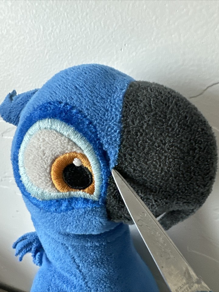 Kohl's Cares Rio 2 Blue Macaw Parrot Bird 13" Blue Plush Stuffed Animal ...