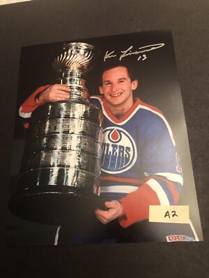 Edmonton Oilers Ken Linseman 8x10 Autograph Signed Photo Auto A2 | eBay