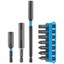 HART 17-Piece IMPACT DRIVER BIT SET Magnetic Bit Holder & 3" Screw ...