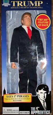 President DONALD TRUMP TALKING DOLL from 2004 "The Apprentice" Toy is ...