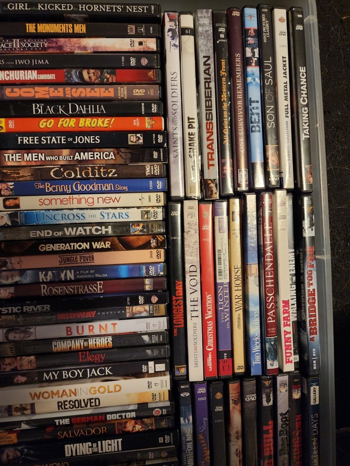 MOVIES DVD SALE COLLECTION PICK AND CHOOSE YOUR MOVIES, FREE SHIPPING ...
