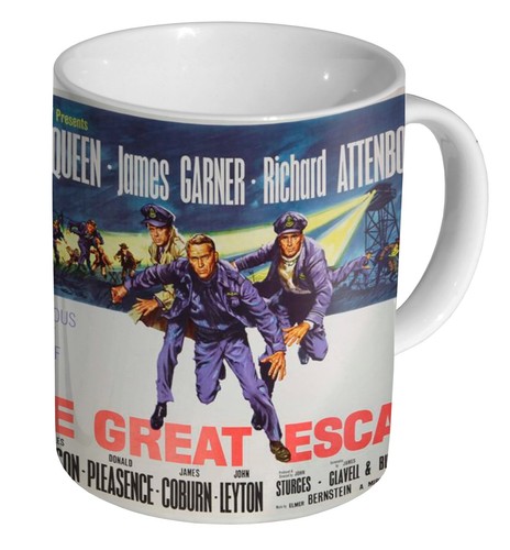 The Great Escape Movie Poster - Coffee Mug / Tea Cup | eBay