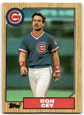 1987 Topps Ron Cey Chicago Cubs #767 | eBay