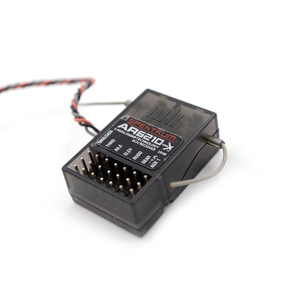 AR6210 DSMX 6 Channel Receiver RX Support DSM2 for Spektrum Transmitter ...