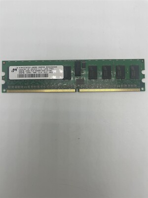 Micron 256MB PC2-3200R-333-12-A0 DDR2 400 CL3 ECC REG | eBay