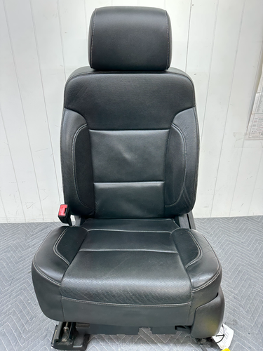 2015-2018 Chevrolet Silverado Suburban Driver Seat Leather Power Black ...