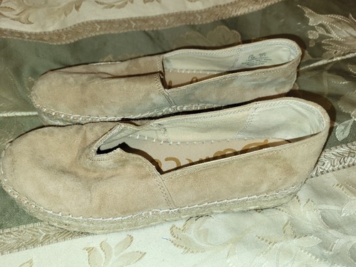 Sam Edelman Sz 7.5M-37.5 Cherlene Suede Platform Espadrille Slip On ...