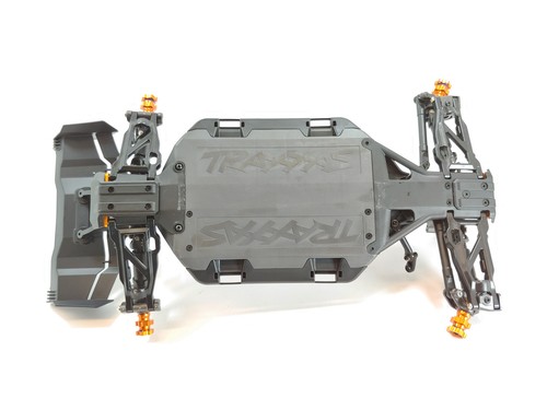 NEW: Traxxas JATO 4x4 VXL 1/8 Buggy Roller Slider Chassis w/ Wing ...