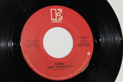 1982 Queen Body Language / Life Is Real (Song For Lennon) - 45 RPM ...