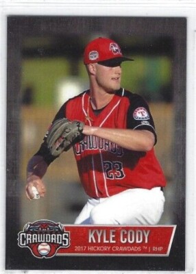 2017 Hickory Crawdads (High A-Texas Rangers) Series 2 Kyle Cody | eBay