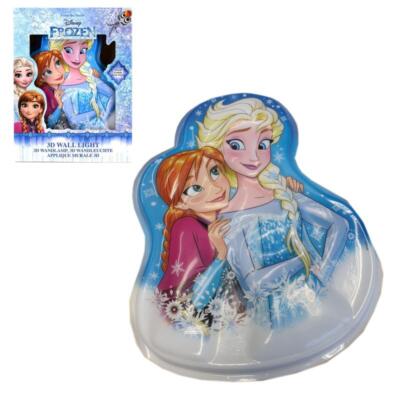 Disney Frozen Anna Elsa 3D Wall Light Wandlampe Kinderzimmerlampe ...