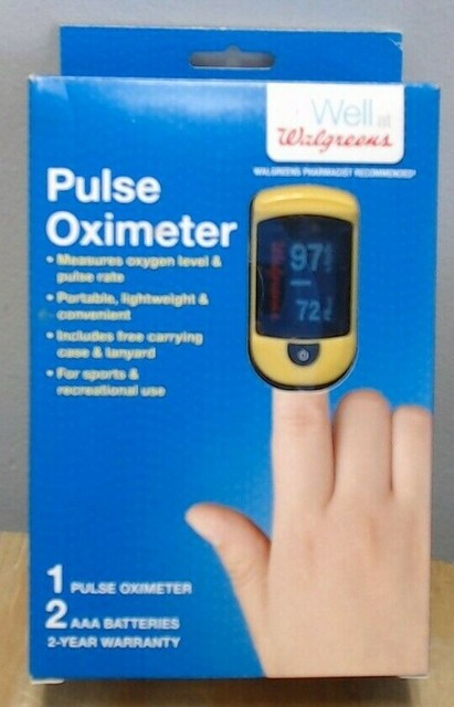 Walgreens pulse oximeter - laderins