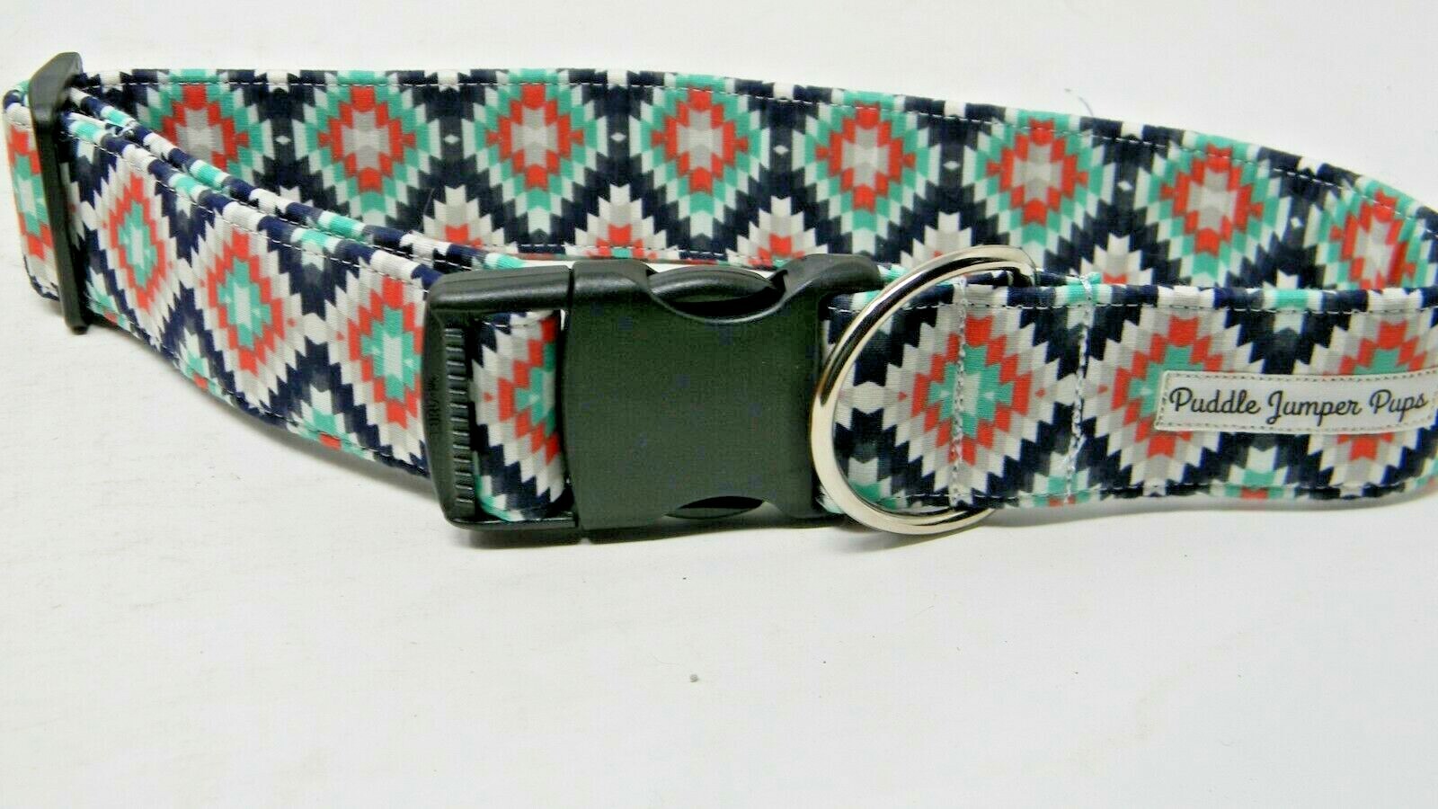 Puddle Jumper Pups Dog Collar XX-Large - Multi Color - NWOT - Handmade ...