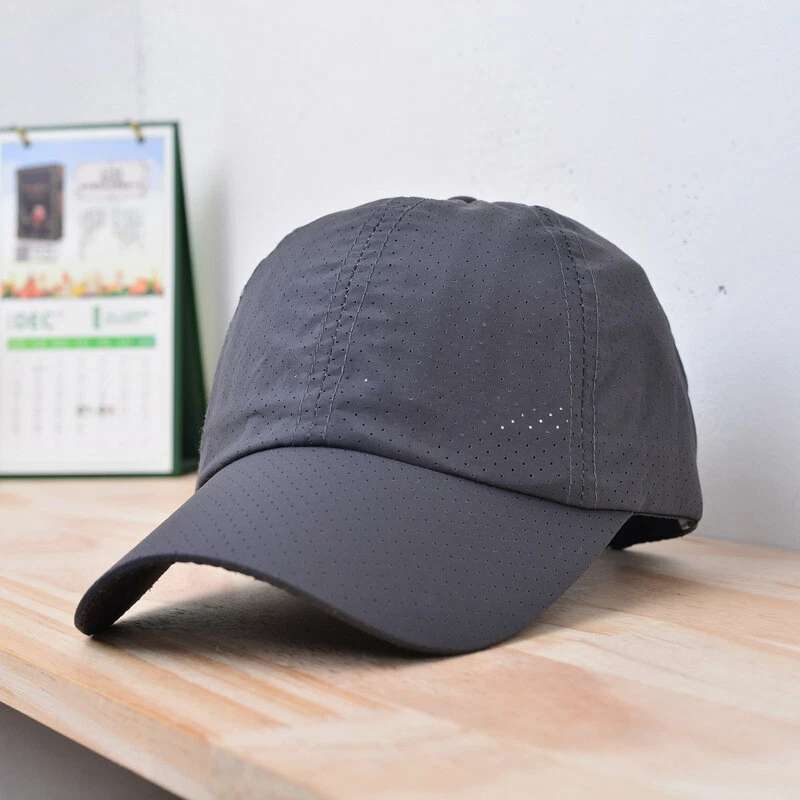 Oversize Baseball Caps Quick Dry Mesh Sports Hat Lightweight Running ...