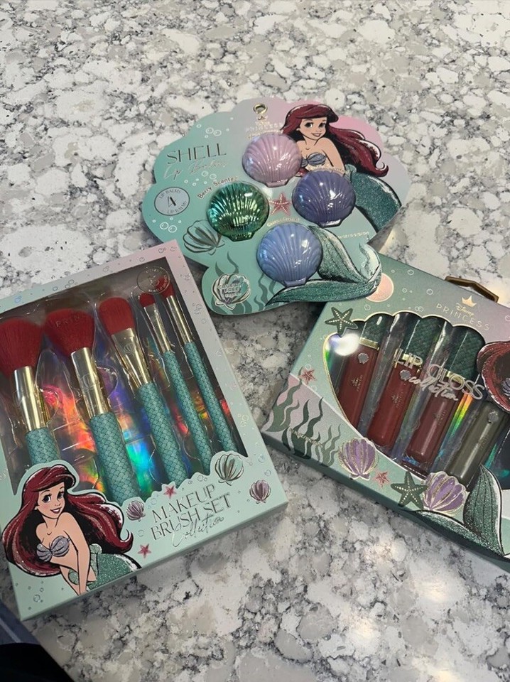 Cute Disney Princess Ariel Cosmetics Makeup Set. USA | eBay