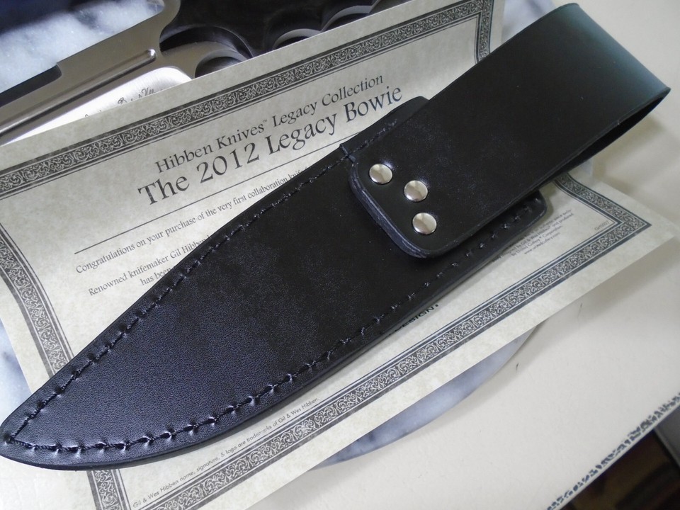 Gil Hibben Legacy Bowie Combat Hunter Knife 5mm Full Tang 7Cr17 GH5027 ...