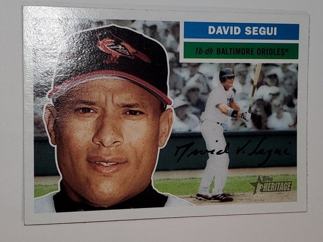 2005 Topps Heritage - #306 David Segui for sale online | eBay