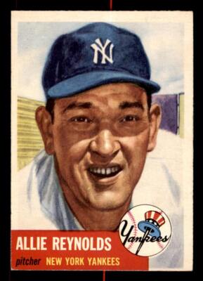 1953 Topps #141 Allie Reynolds - EX-MT | eBay