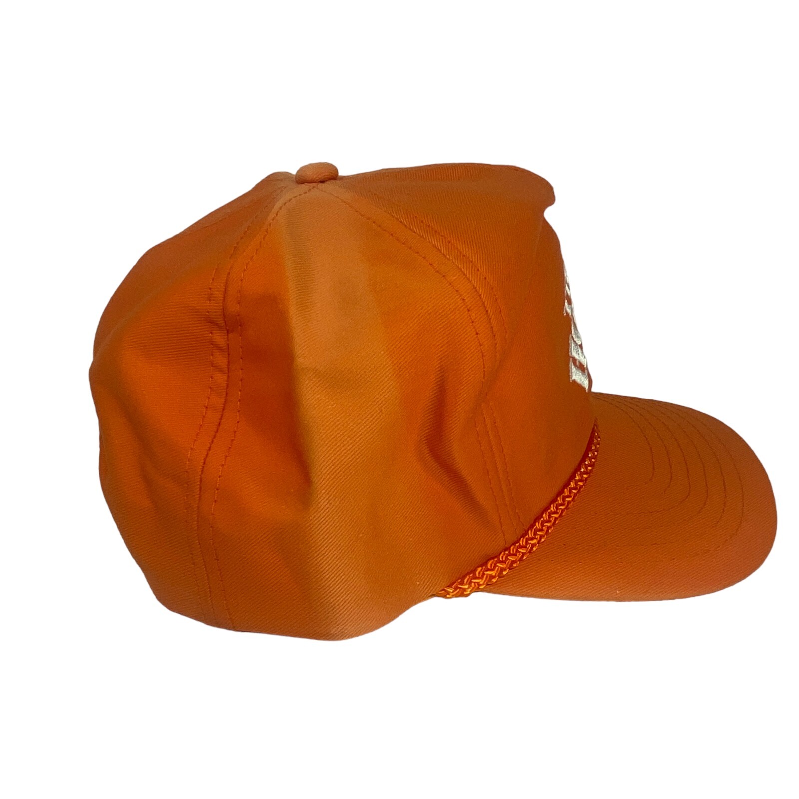 Vintage 1990's Summit HOME DEPOT Orange Employee Cap Rope Brim Cotton ...