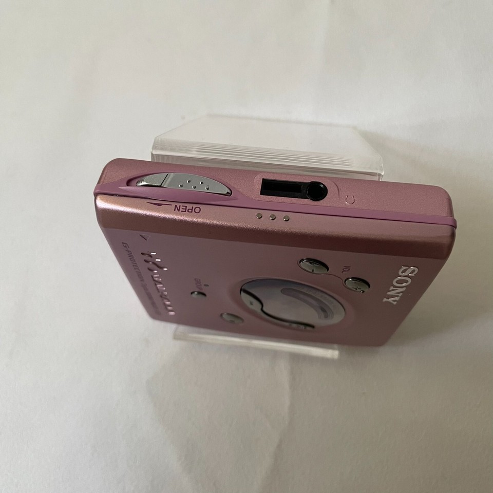 SONY MZ-E505 MDLP MD Walkman Portable Minidisc Player Pink | eBay
