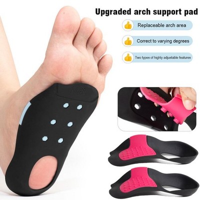 Flatfoot Orthotics Large Size-Insole For Flat Foot O-shaped Leg Arch ...
