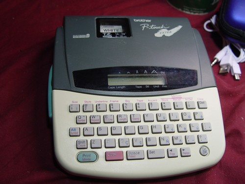 Brother PT-310 P-Touch Electronic Label Maker Thermal Printer Tape ...