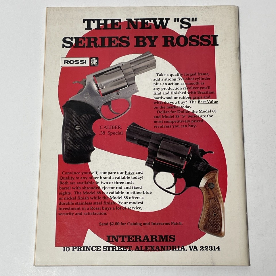 Gun World Magazine March 1994 Serlea-Ace 9mm Double-Barrel Subgun ...