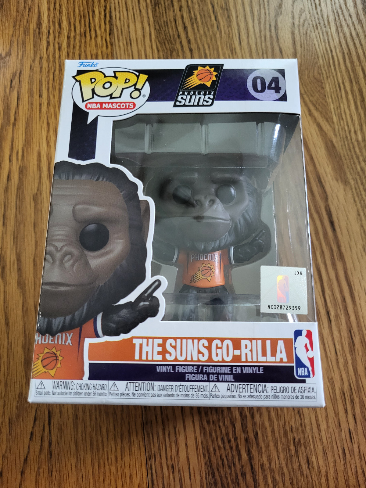 Funko Pop! NBA Mascots: Phoenix Suns - The Suns Go-rilla #04 - New in ...