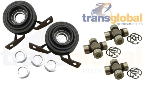 VCU & Propshaft Repair Kit Centre Bearings & UJ's for Land Rover ...