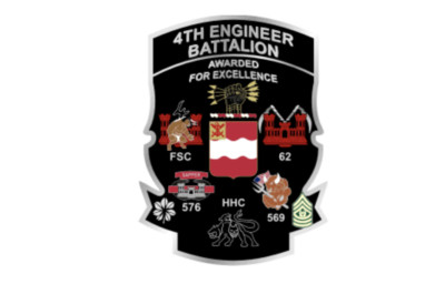4" 4th engineer battalion units army bumper sticker decal usa made | eBay