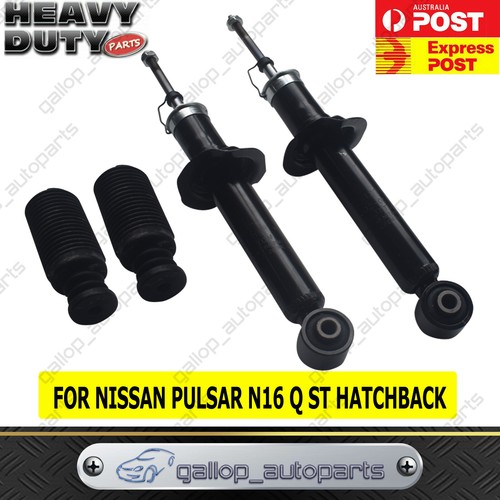 2 Rear Shock Absorbers for Nissan Pulsar N16 Q ST 1.6L 1.8L Hatchback ...