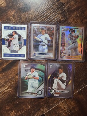 Spencer Torkelson RCs, Matt Manning Rc, Casey Mize, Jobe LotX9 ...