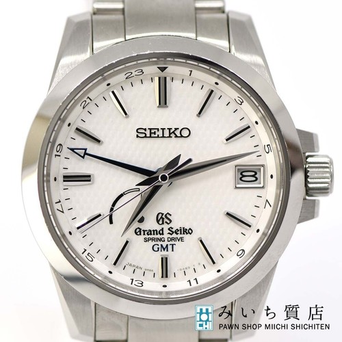 Grand Seiko GS Spring Drive GMT SBGE009 9R66-0AE0 Stainless Steel Men's ...