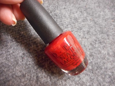 OPI Nail Polish RED HOT RIO A70 | eBay