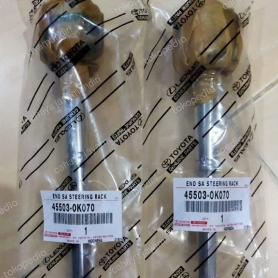 2015-2023 Toyota Hilux 2 Pcs Long Tie Rod Rack End | 455030K070 ...