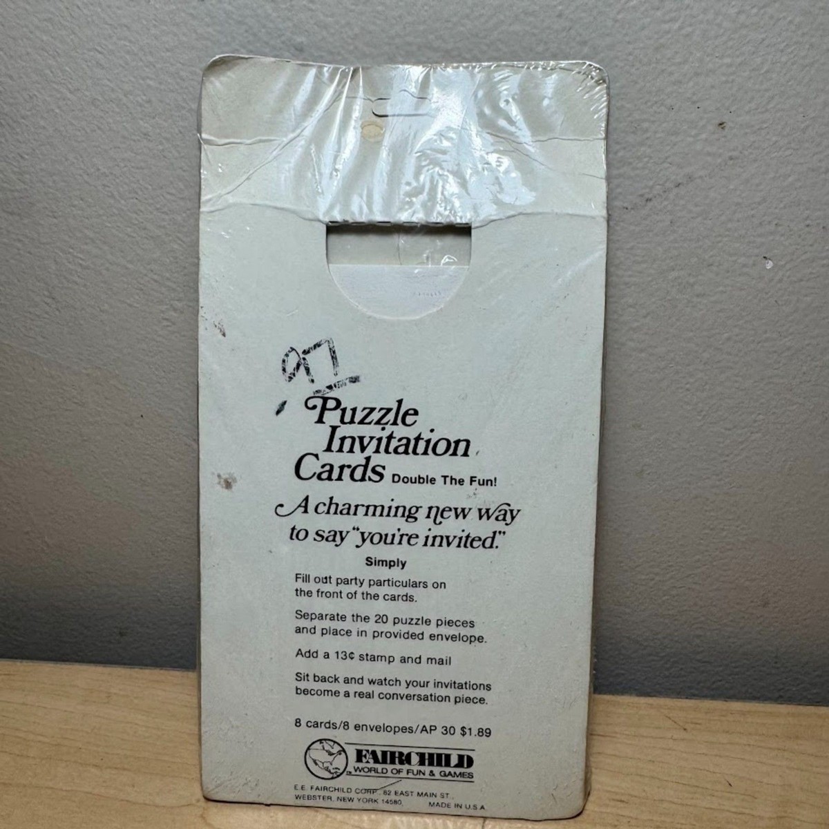 Puzzle Party Invitations
