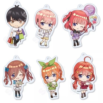 Keychains The Quintessential Quintuplets Nakano Ward 5th Anniversary ...
