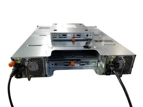 Dell PowerVault Storage MD1200 w/ 2x M12-6Gb-SAS Controllers 2x 600W ...