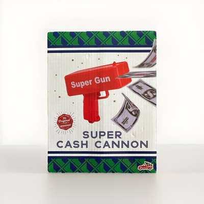 Super Cash Cannon Money Launcher Red -BOX/TESTED! | eBay