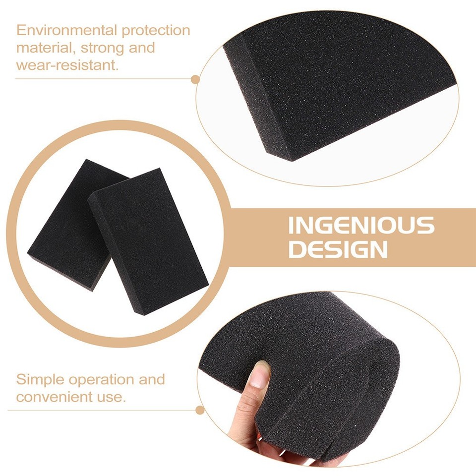 4pcs Practical Auto Wash Sponge Professional Cleaning Sponge Car ...