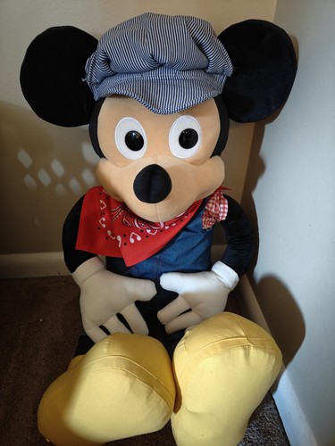 Treasures Of The Disney Vault Engineer Mickey Mouse 32" Plush *Only The ...