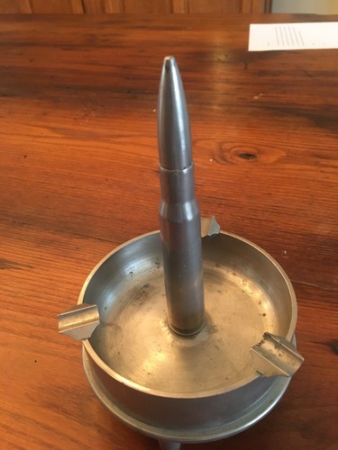 WW II Artillery Round w/ Center Shell Trench Art Ash Tray | eBay