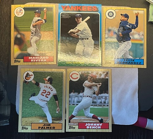 2011 Topps Lineage 1975 MINI parallel Lou Gehrig, Palmer,Rivera,bench ...