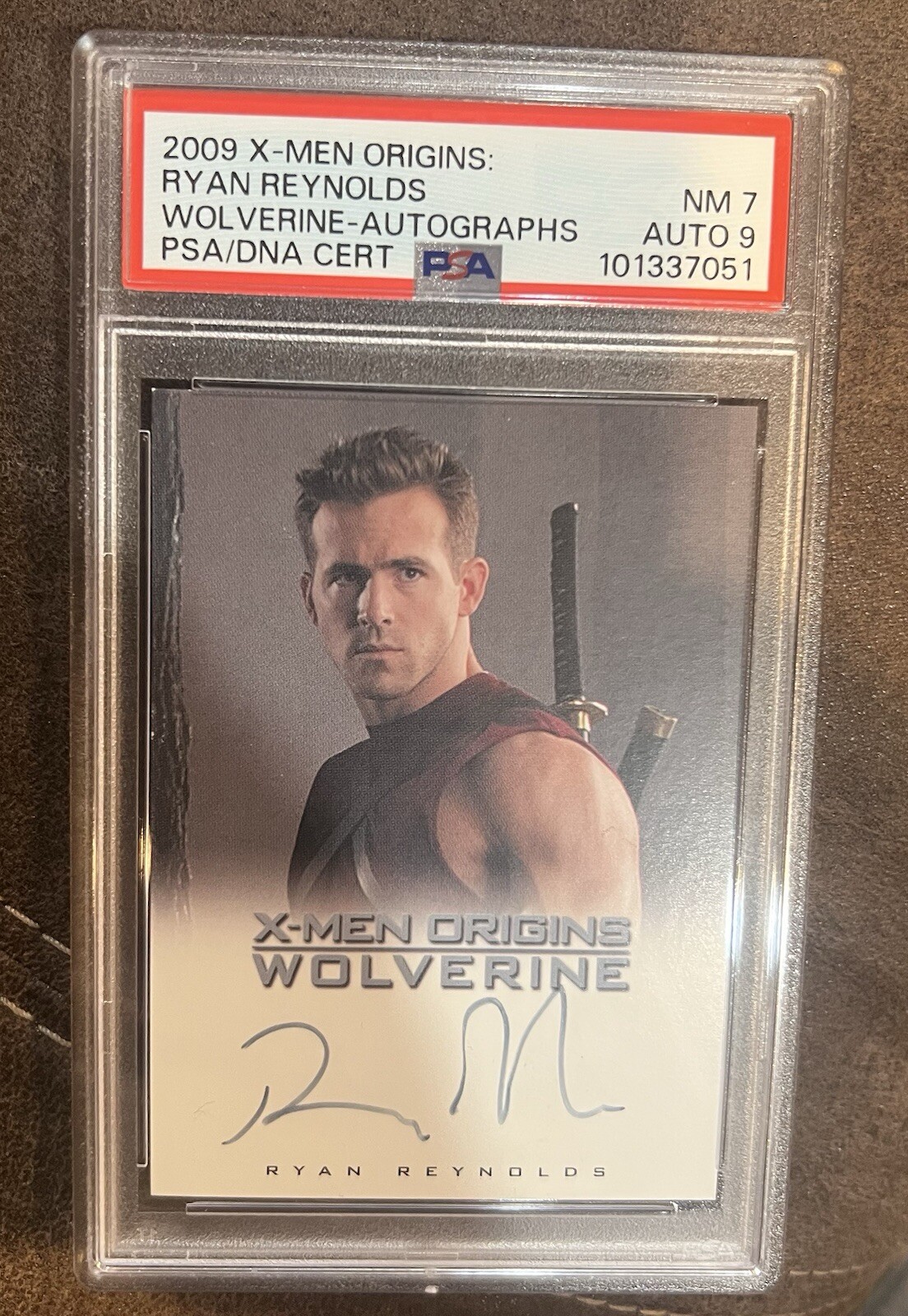 X-Men Origins Wolverine - Ryan Reynolds Autograph Card - Signed ...