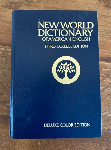 Webster's New World Dictionary of American English Deluxe Color Edition ...