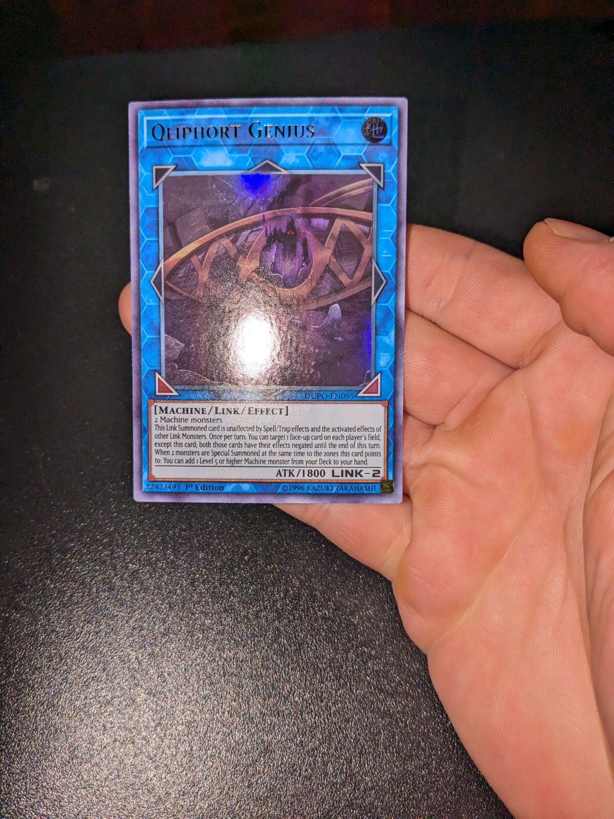 Yu-Gi-Oh! TCG Qliphort Genius Duel Power DUPO-EN095 1st Edition Ultra ...