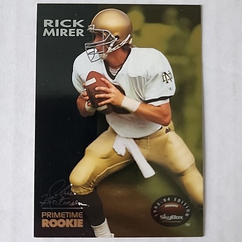 Rick Mirer 1993-94 Skybox Premium "Primetime Rookie" Card #PR8. | eBay