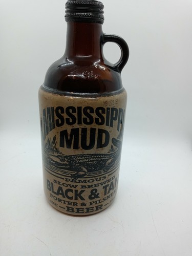 Mississippi Mud Black & Tan Empty 1 Quart 946 ml 32 oz Beer Bottle | eBay