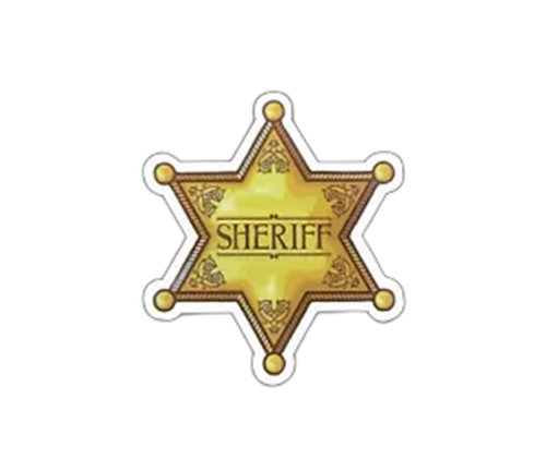 Sheriff Badge Sticker Decal | eBay